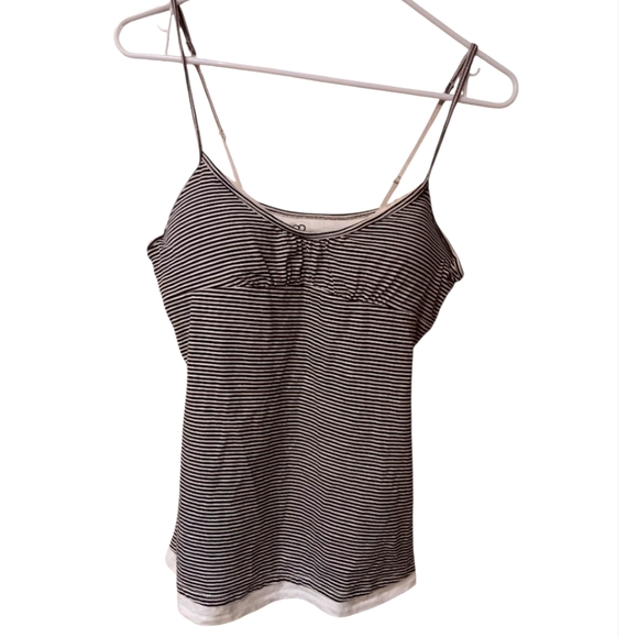 One Step Ahead | Tops | Y2k One Step Ahead Black And White Striped ...